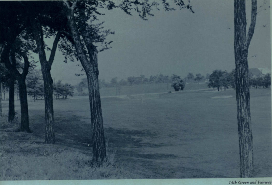 Old 14th Hole (Green from today's 1st Hole) - Sheridan Park Golf Club